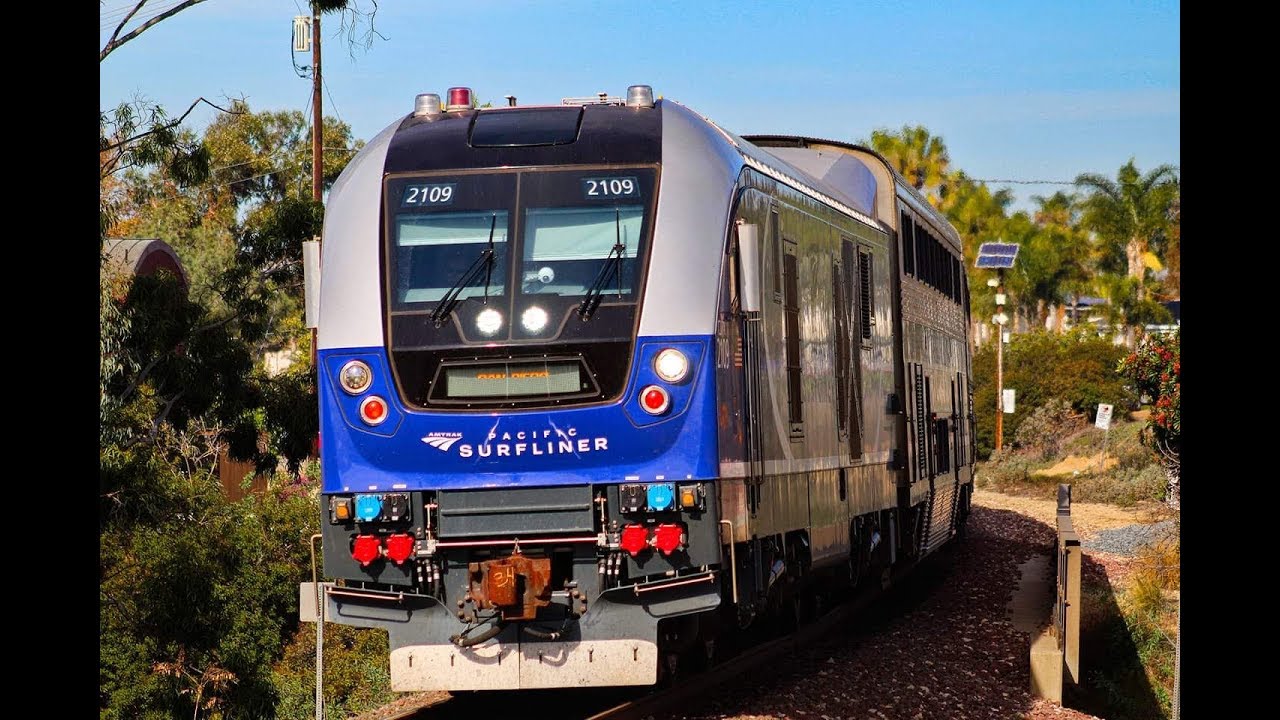 Pacific Surfliner Trains! - YouTube
