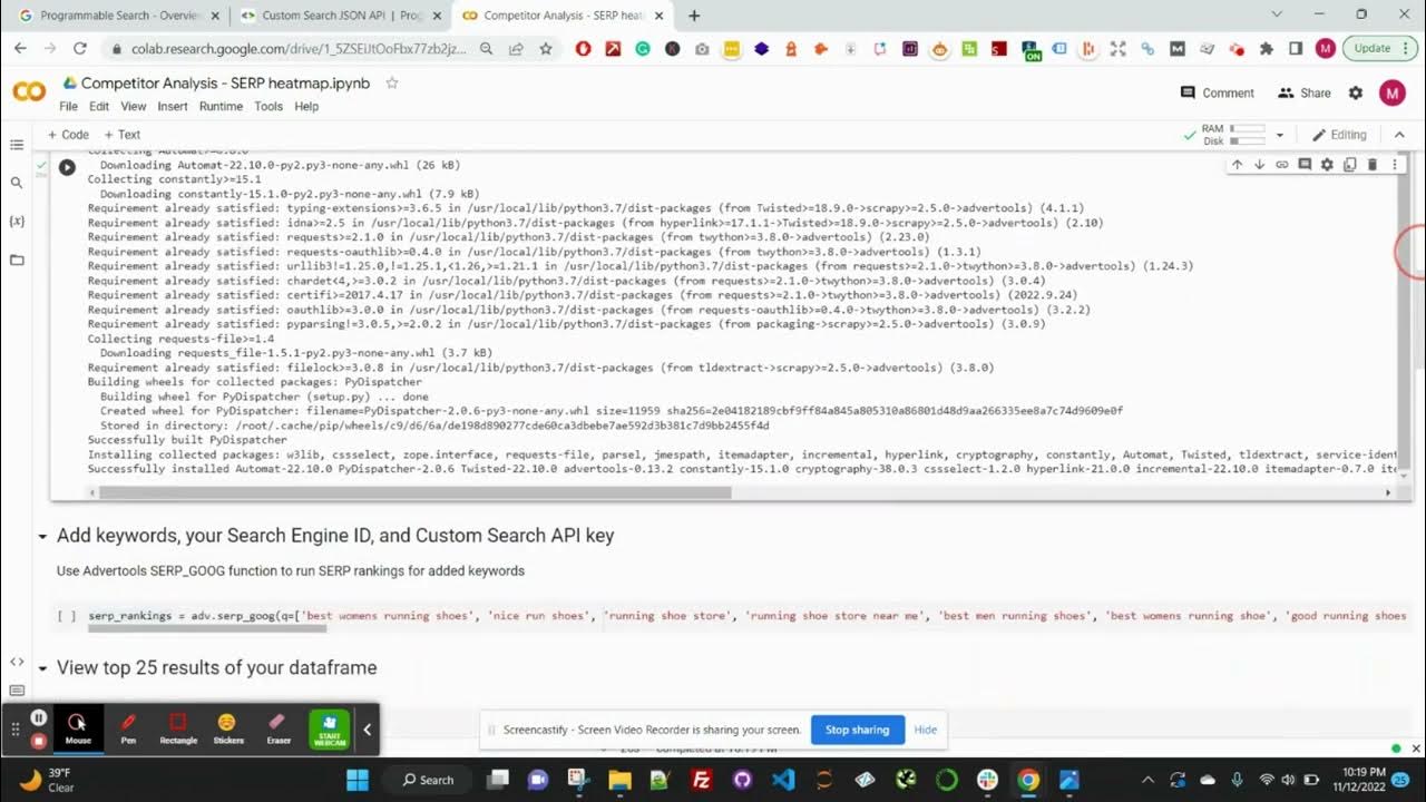 Python SEO - How to perform an SEO Competitor Analysis using Python? - YouTube