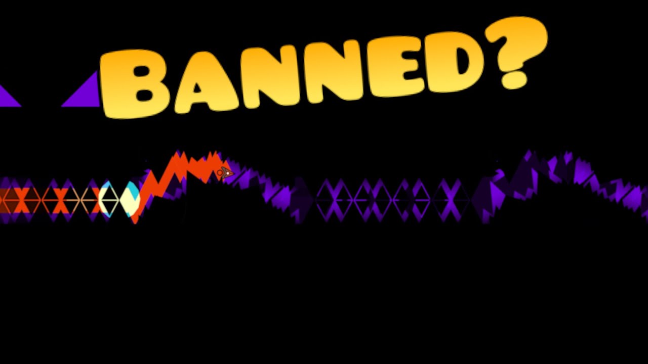 I got BANNED in Geometry Dash? - YouTube