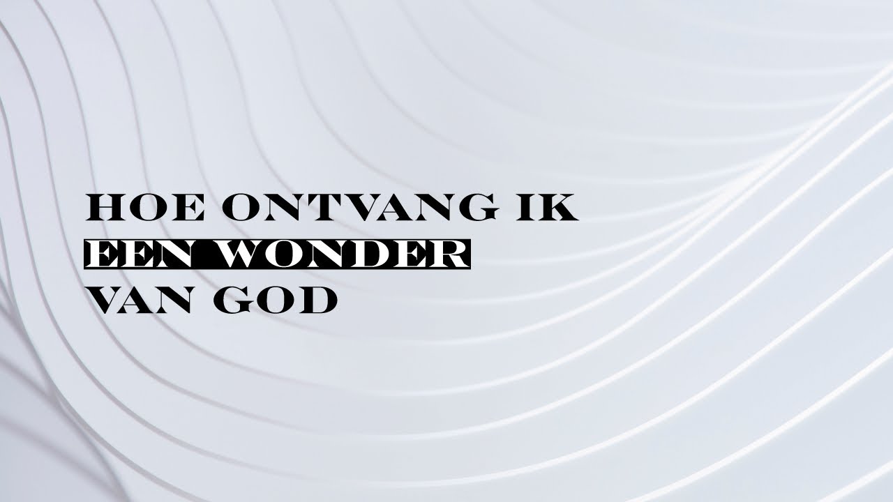 Hoe ontvang ik een wonder van God | Peter de Leau - YouTube