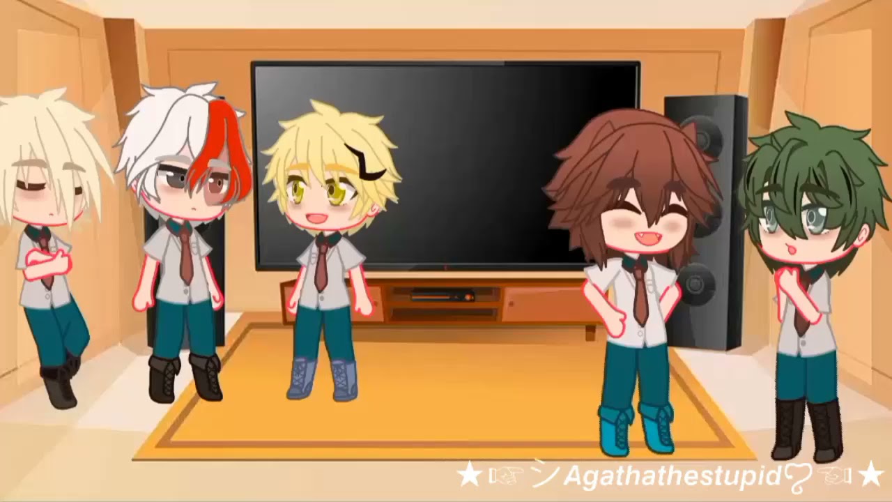 Bnha Class 1-A{Not all}react to "Dirty Mind~" Meme||Bnha/Mha||Gcrv ...