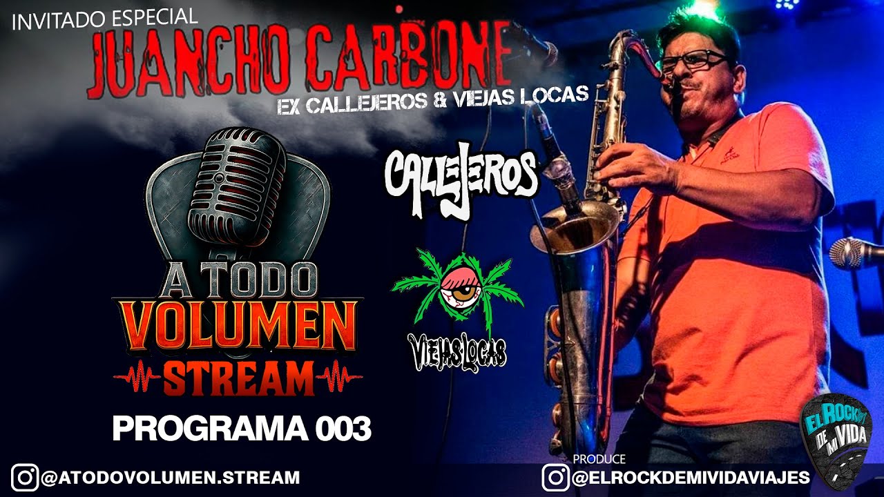 A TODO VOLUMEN - Programa 002 - Invitado especial El Negro Gamboa de CABRA DA PESTE - YouTube