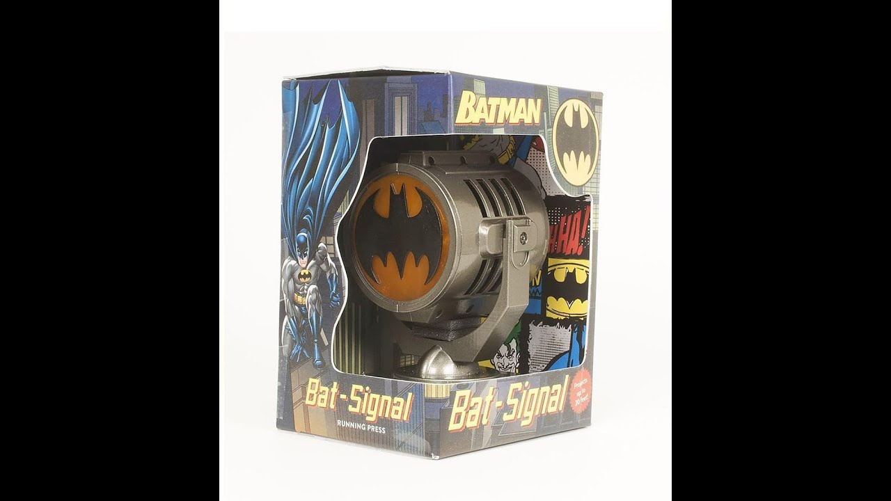Unboxing and Review: Batman Metal Die-Cast Bat-Signal - YouTube