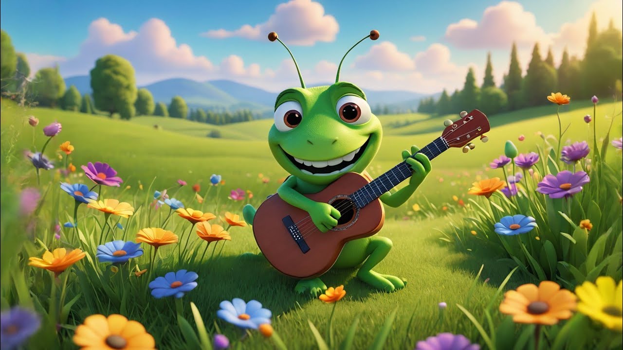 kiddos story|The Ant and the Lazy Grasshopper| A Lesson in Hard Work ...