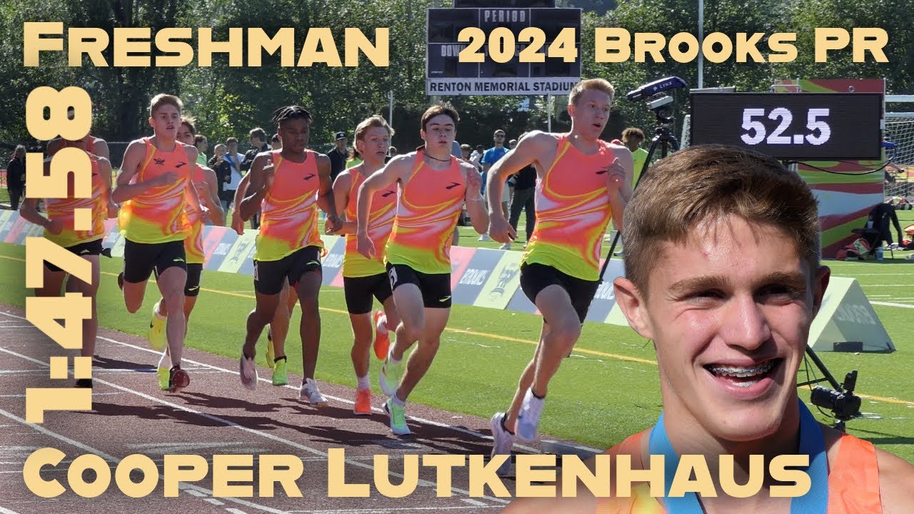 2024 Brooks PR 800m Boys - YouTube