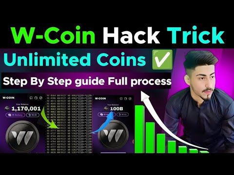 W Coin Hack Trick || W Hack Hack || W Coin script || W Coin New Update ...