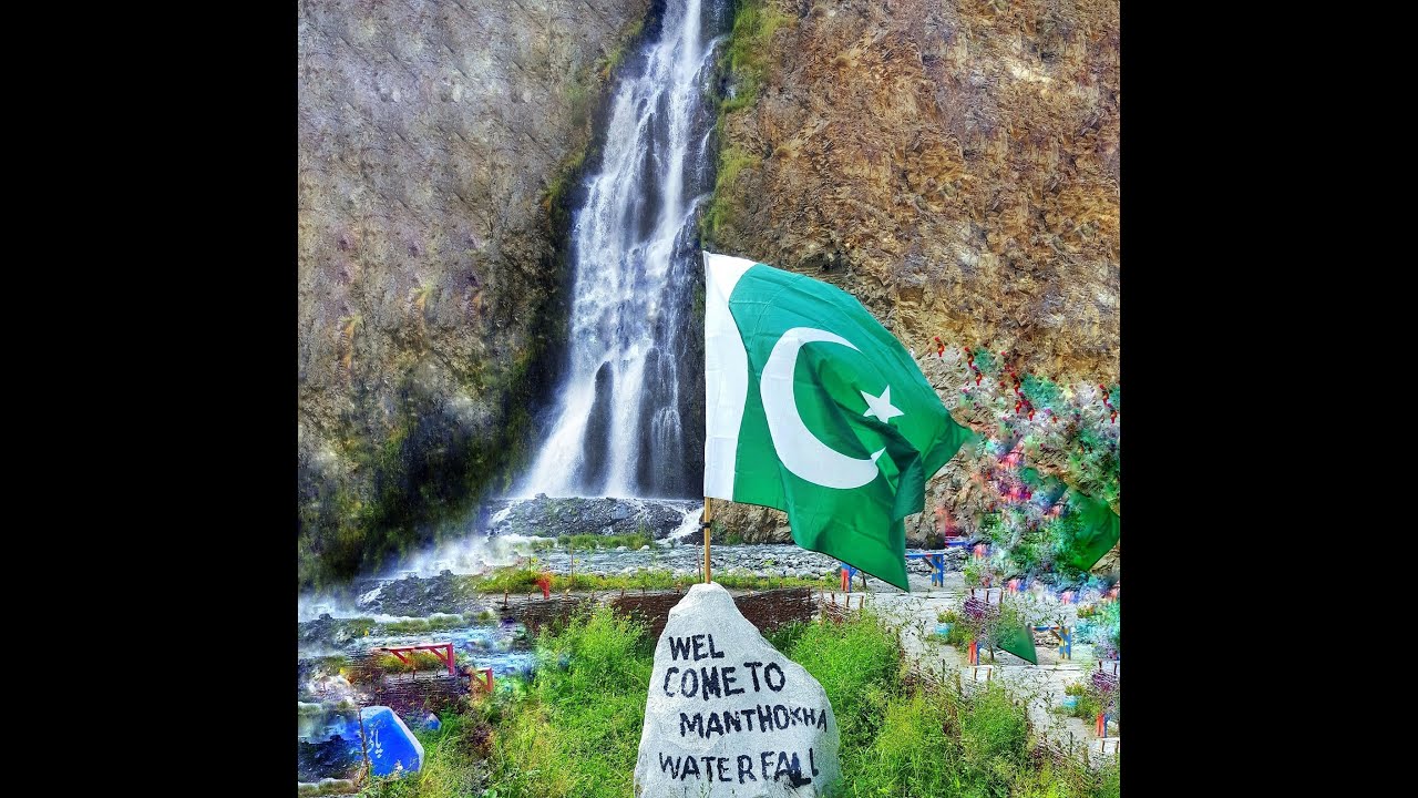 Manthoka Waterfall \\ Beautiful waterfall in pakistan by Maisam kazmi ...
