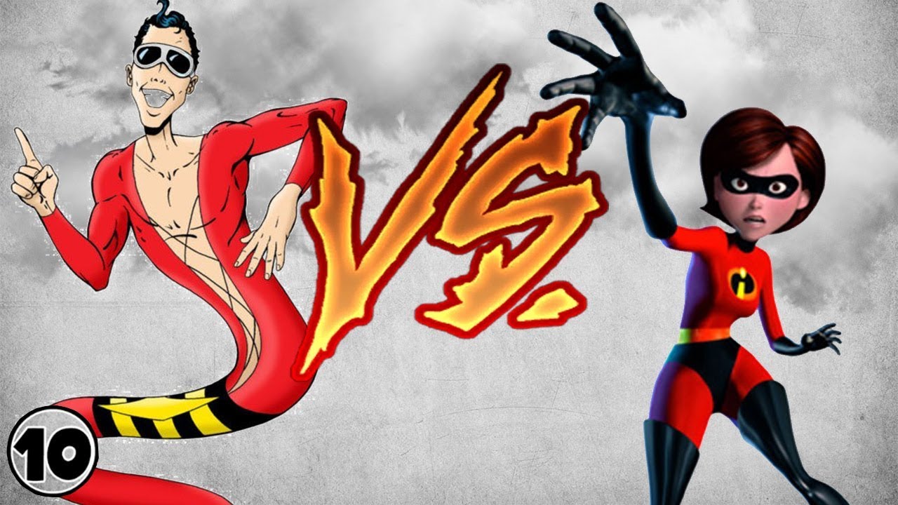 Plastic Man vs Elastigirl - YouTube