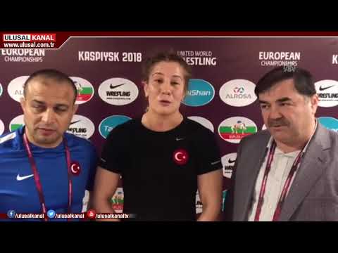 Kadın milli güreşçilerimiz, Avrupa Güreş Şampiyonası'nda tarih yazdı