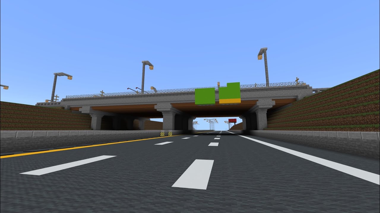 Minecraft: City Of Evansburg - Episode 5 - Freeway Overpass - Speed ...