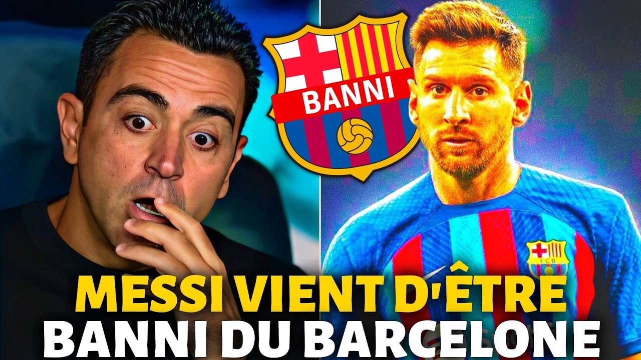 🚨C'EST ARRIVÉ MAINTENANT! MESSI EST SOUS LE CHOC! SCANDALE ...