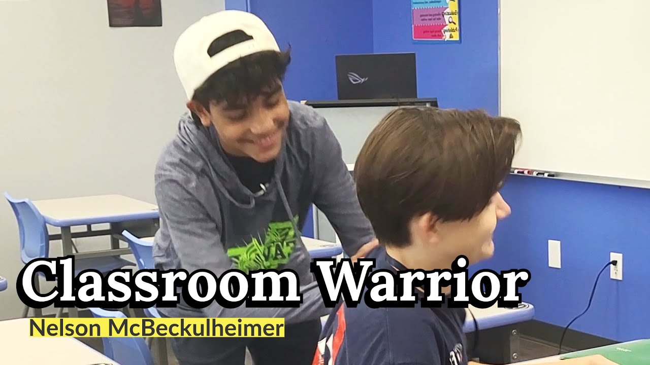 Nelson the Classroom Warrior (skit) | @BhGriffon13 - YouTube
