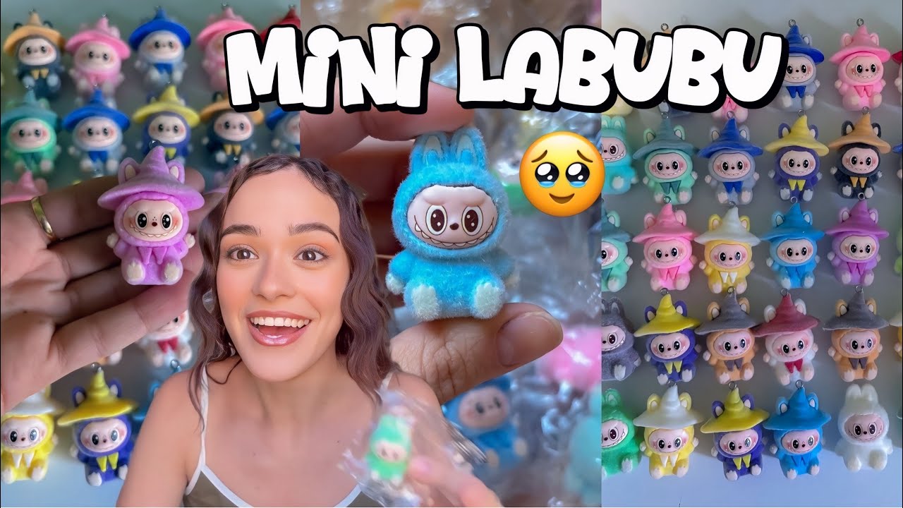 COMPREI VÁRIOS MINI LABUBUS🥹 - YouTube