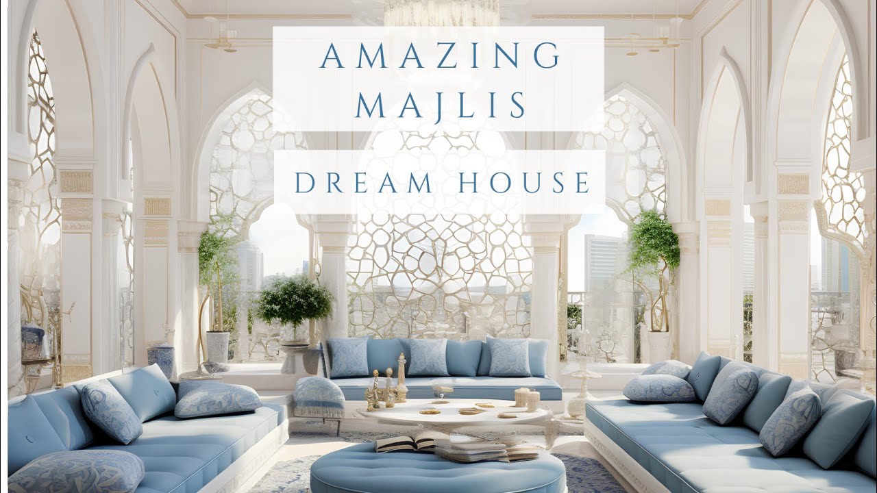 8 Luxury Traditional Arabic Majlis seating interior decorating Ideas ...