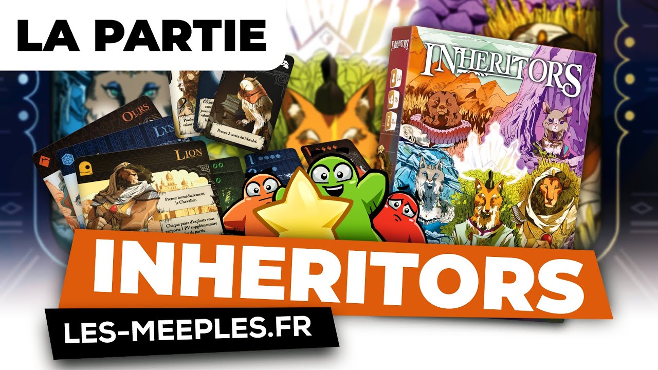 [Règles & Partie] INHERITORS | 2 joueurs | Fearless Frog - YouTube