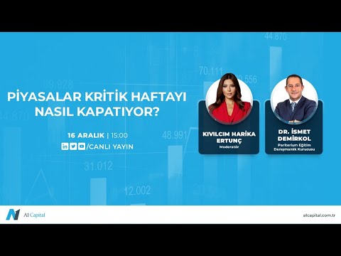 Piyasalar Kritik Haftayı Nasıl Kapatıyor? | Harika Ertunç & İsmet Demirkol | A1 Capital