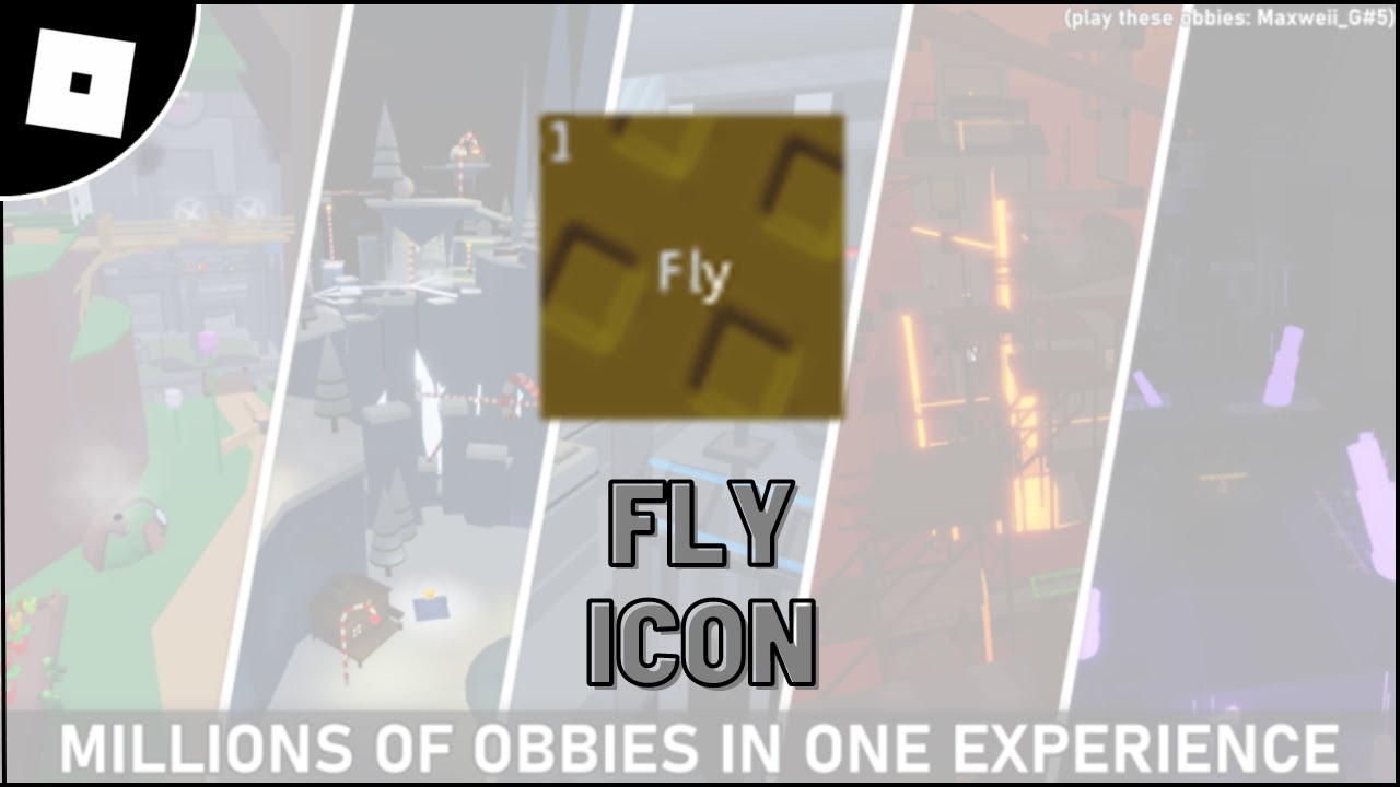 How to make fly icon in obby creator roblox - YouTube