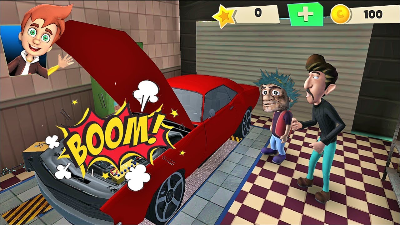 Scary Robber - Horror Movie And The Car Robbery | Full Levels One And ...