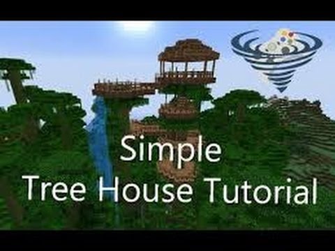 How To Build A Tree House-Minecraft Tutorial - YouTube