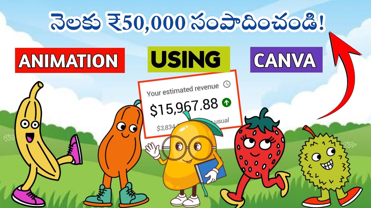Make ₹50,000/Month by creating FACELESS KIDS EDUCATIONAL ANIMATION ...
