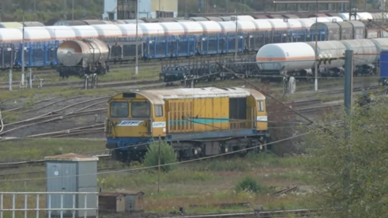 The Last French Class 58 58044 Woippy Yard (October 2025) - YouTube