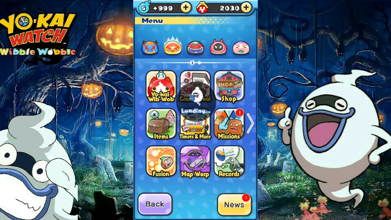 Yokai Watch Wibble Wobble Internacional !!! Whisper Slingshot 1era ...