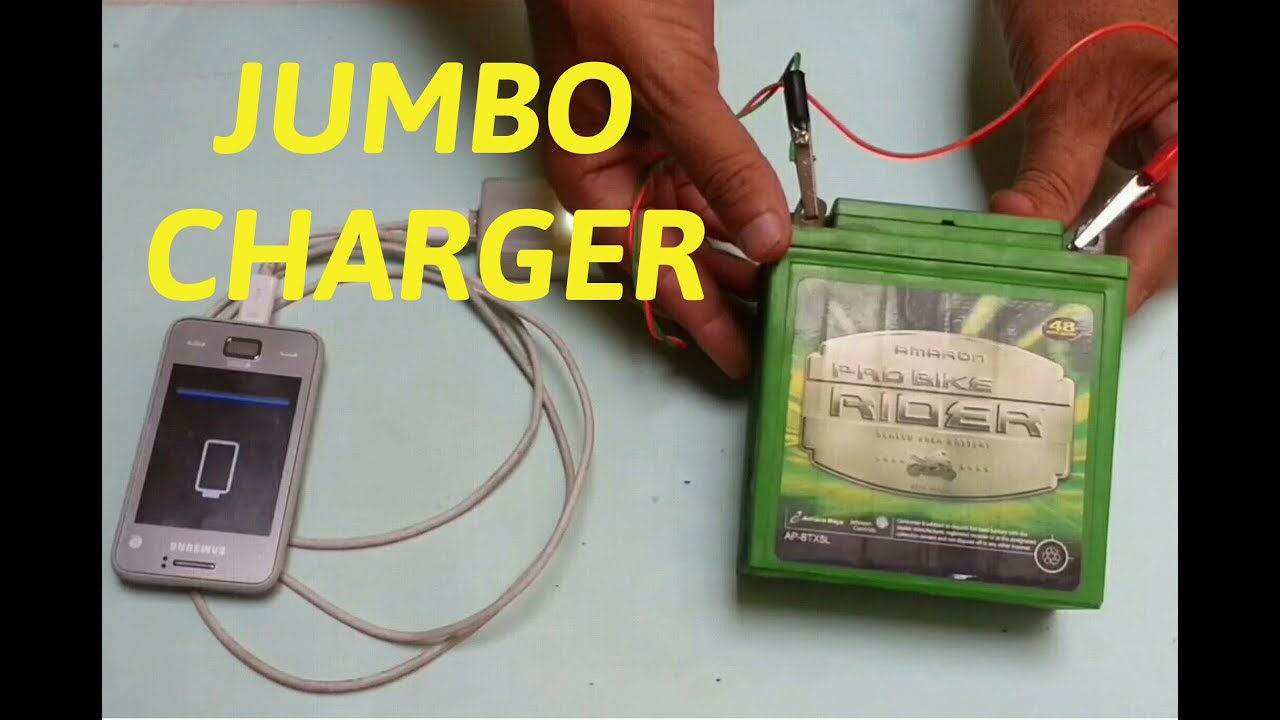 How to make jumbo USB charger (HOMEMADE) - YouTube