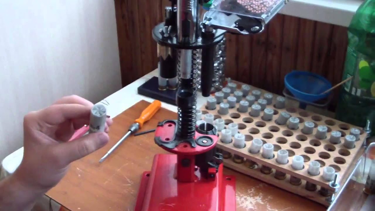 MEC Sizemaster Reloading, 12 gauge - YouTube