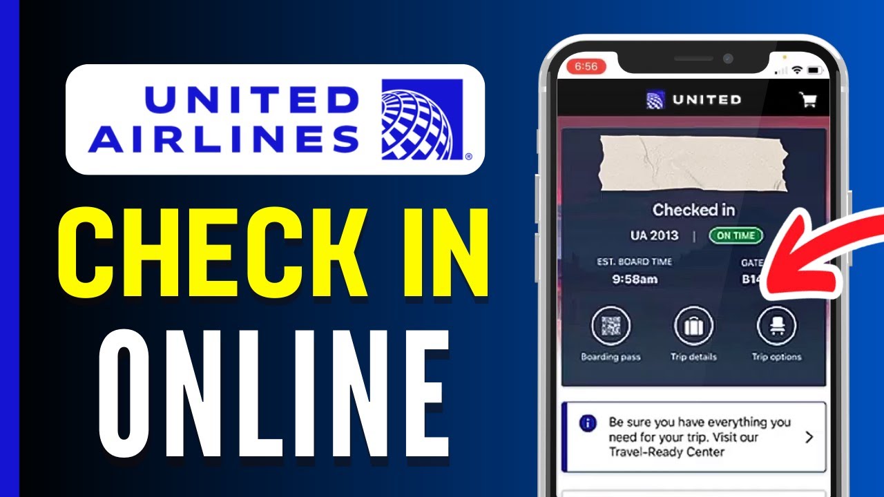 Cómo HACER el CHECK IN Online United Airlines (¡En 1 Minuto!) - YouTube