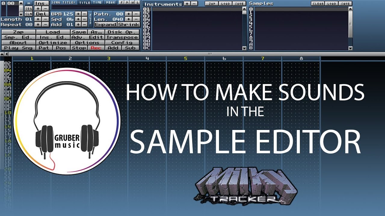 How to Make Sounds with the Sample Editor - Getting Started with ...