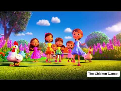 The Chicken Dance Song for Kids - Fun Animal Dance - YouTube