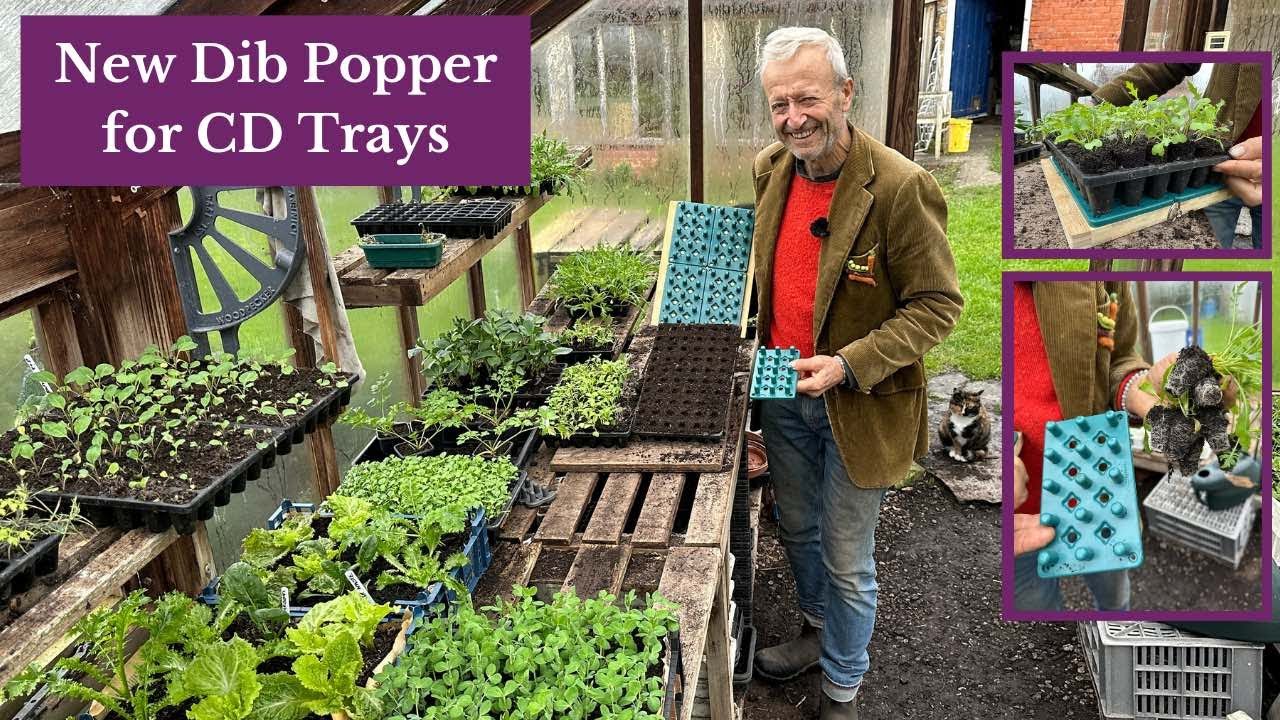 Smooth uplift of rootballs out of CD module trays, plus quick hole ...