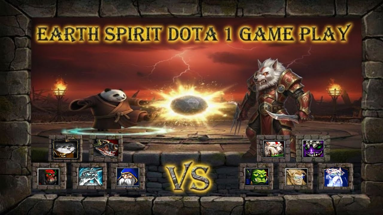 N40- Dota 1 GAme Play 5v5 ( Earth Spirit ) Solo Mid یه بازی فان و قشنک ...