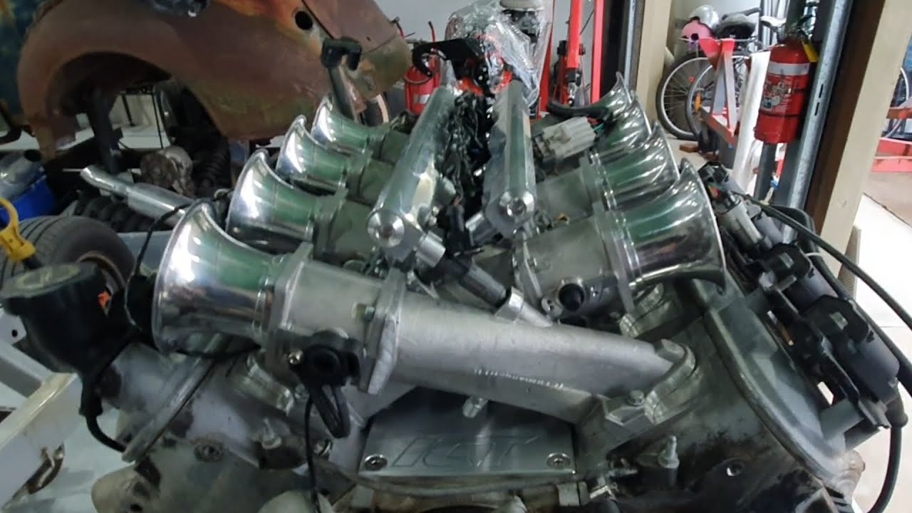 LS engine side draft injection first start up and new fuel rails ...