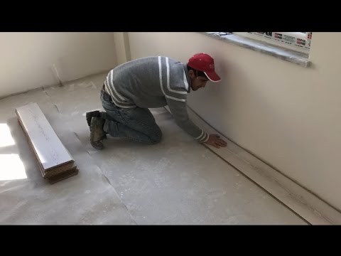 PARKE NASIL DÖŞENİR   BÖLE TEKNİK HİÇ GÖRÜLMEDİ İNŞAAT DAİRE
