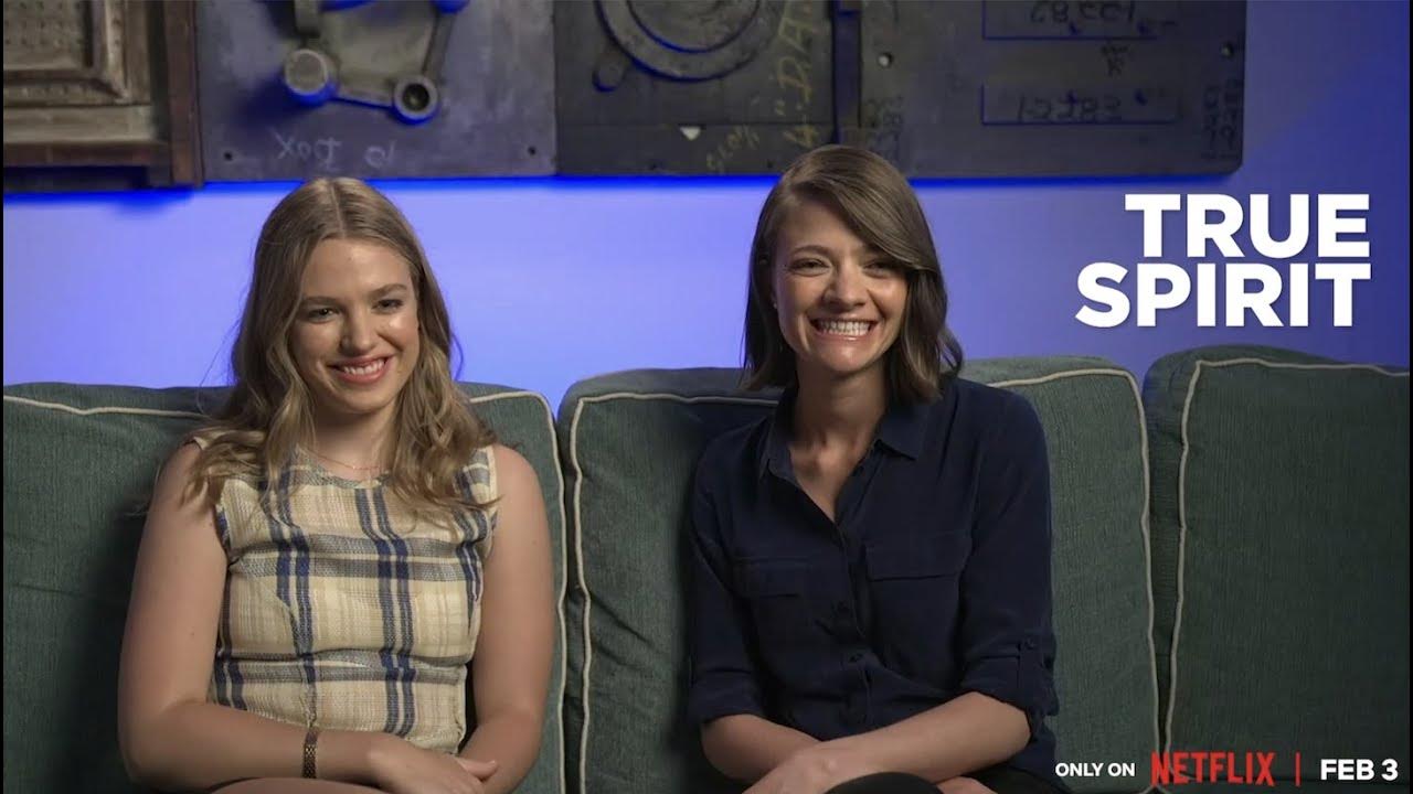 Netflix's TRUE SPIRIT | Interview with Jessica Watson & Teagan Croft - YouTube