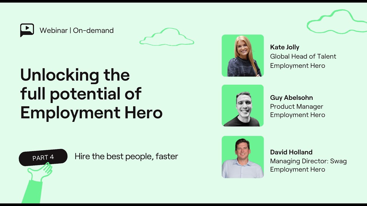 Unlocking the full potential of Employment Hero | Part 4 - YouTube