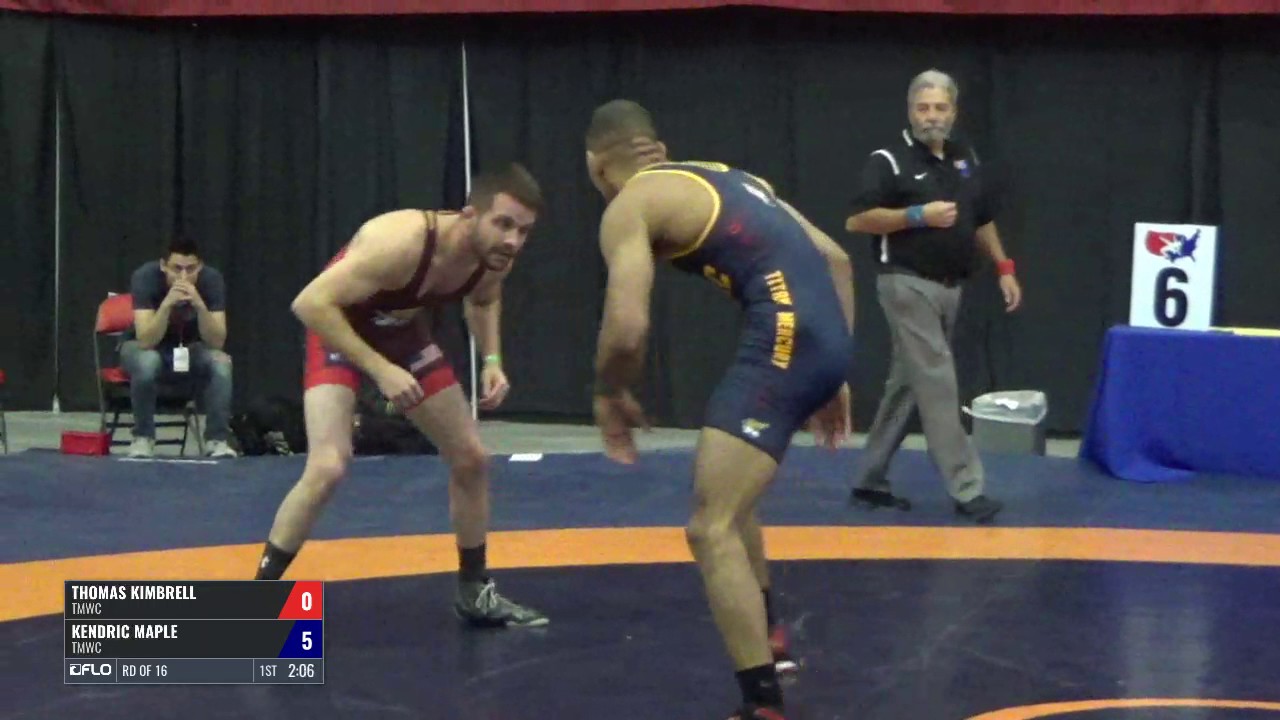 61 Rd of 16 - Thomas Kimbrell (TMWC) vs. Kendric Maple (TMWC) - YouTube