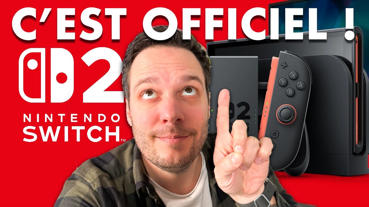 Nintendo Switch 2 Officielle mais ... Date, Prix, Puissance ? - YouTube