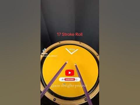 17 Stroke Roll - 3 Minute Drum Lesson - YouTube