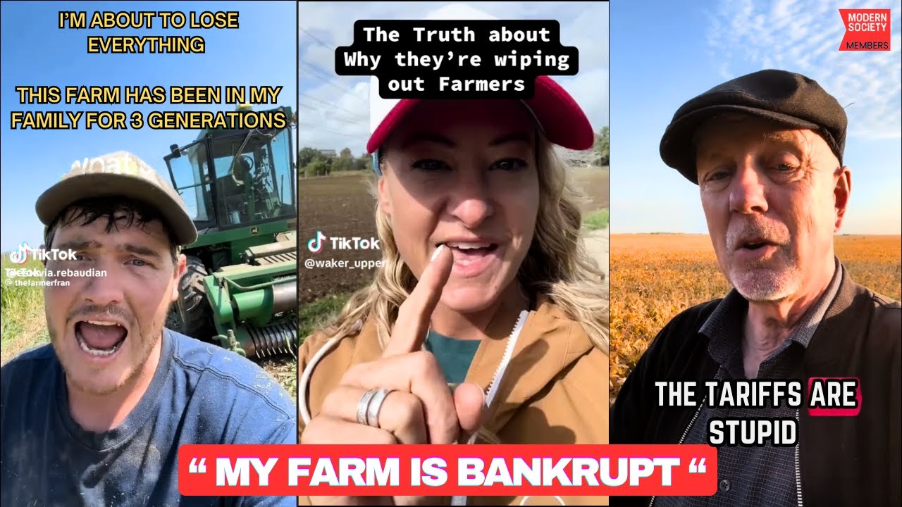 Trump Tariffs Cause Agriculture CRISIS — MAGA Farmers Are Going ...
