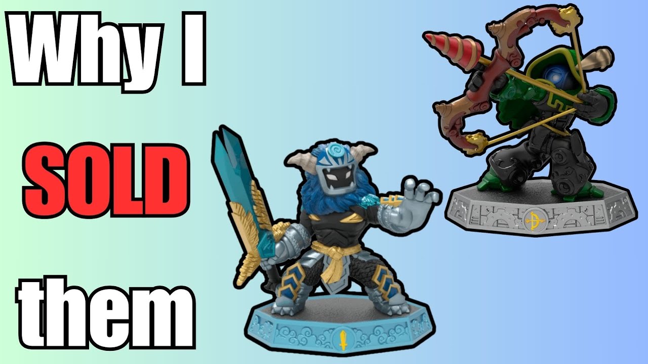 I Sold The Two Most Expensive Skylanders. Ro-Bow And Wildstorm. - YouTube