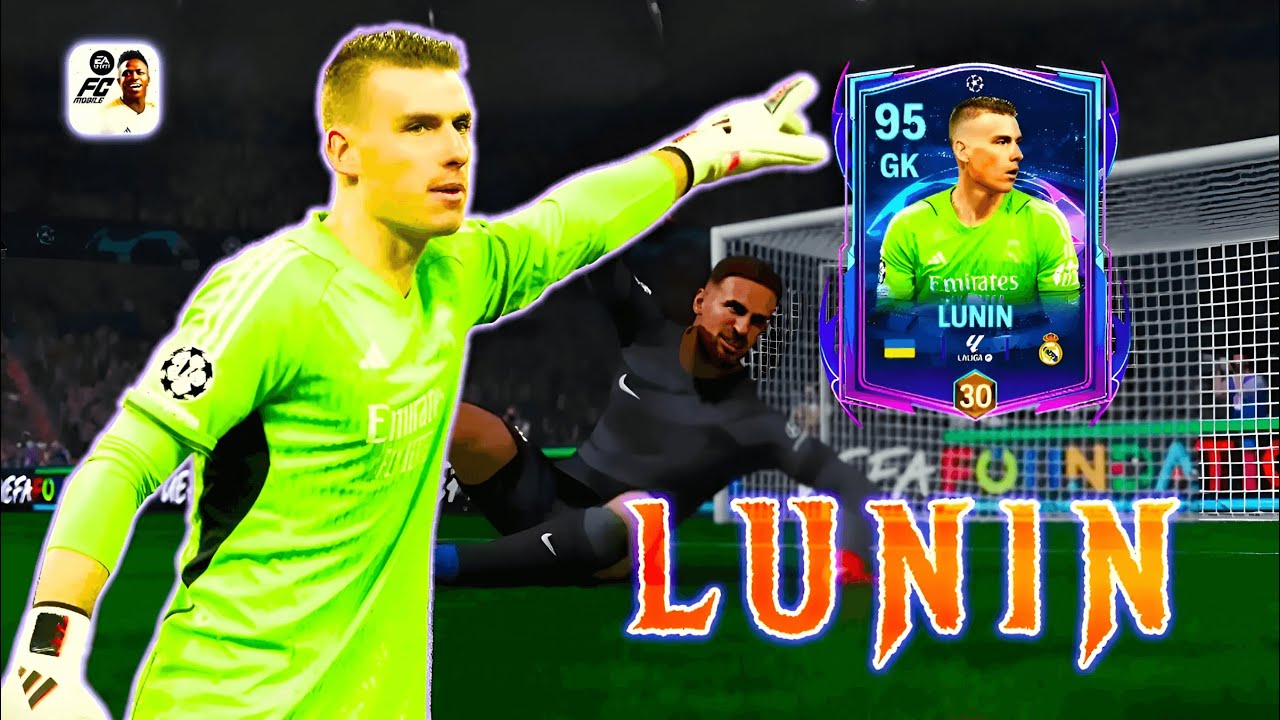 UCL Lunin Review Gone Wrong 🥵 FC Mobile 24 - YouTube