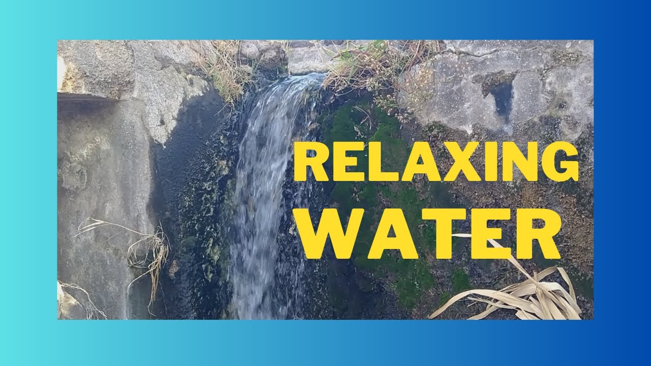 Relaxing Water, relaxation, meditation, sleeping, white noise, flowing ...