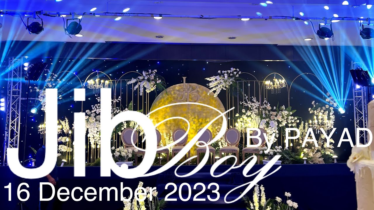 Jib & Boy flower decorations design by PAYADA GALLERY 16 December 2023 ...