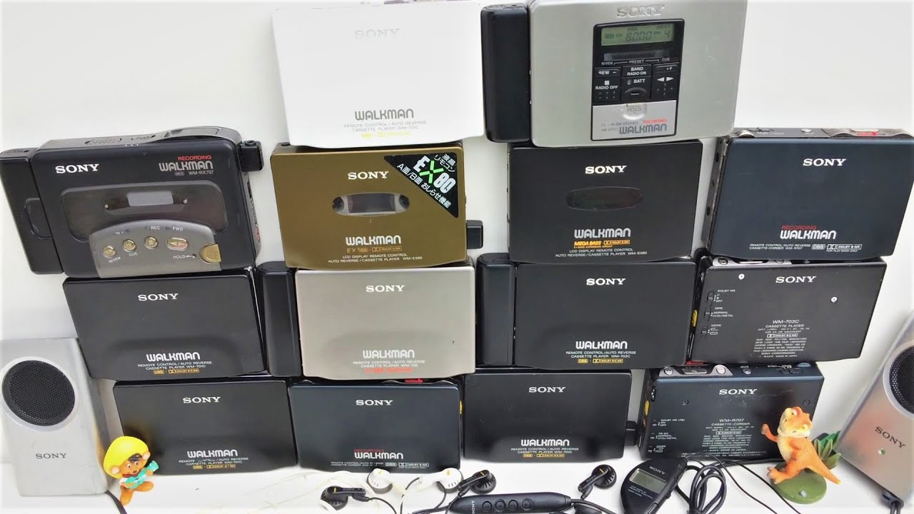 Sony Walkman Collection | WM-701C/703C/EX80/GX707/R707/RX707 Radio ...