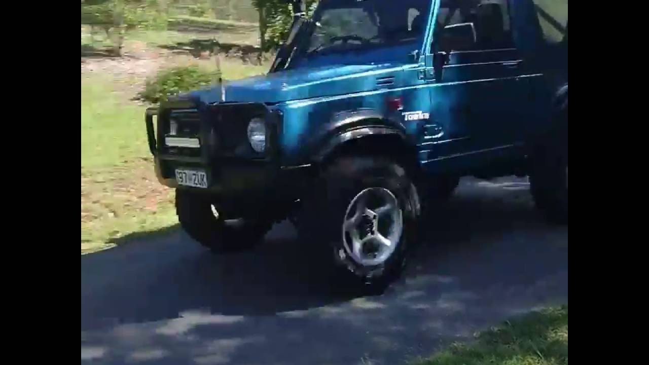 G16B Suzuki Sierra first drive - YouTube