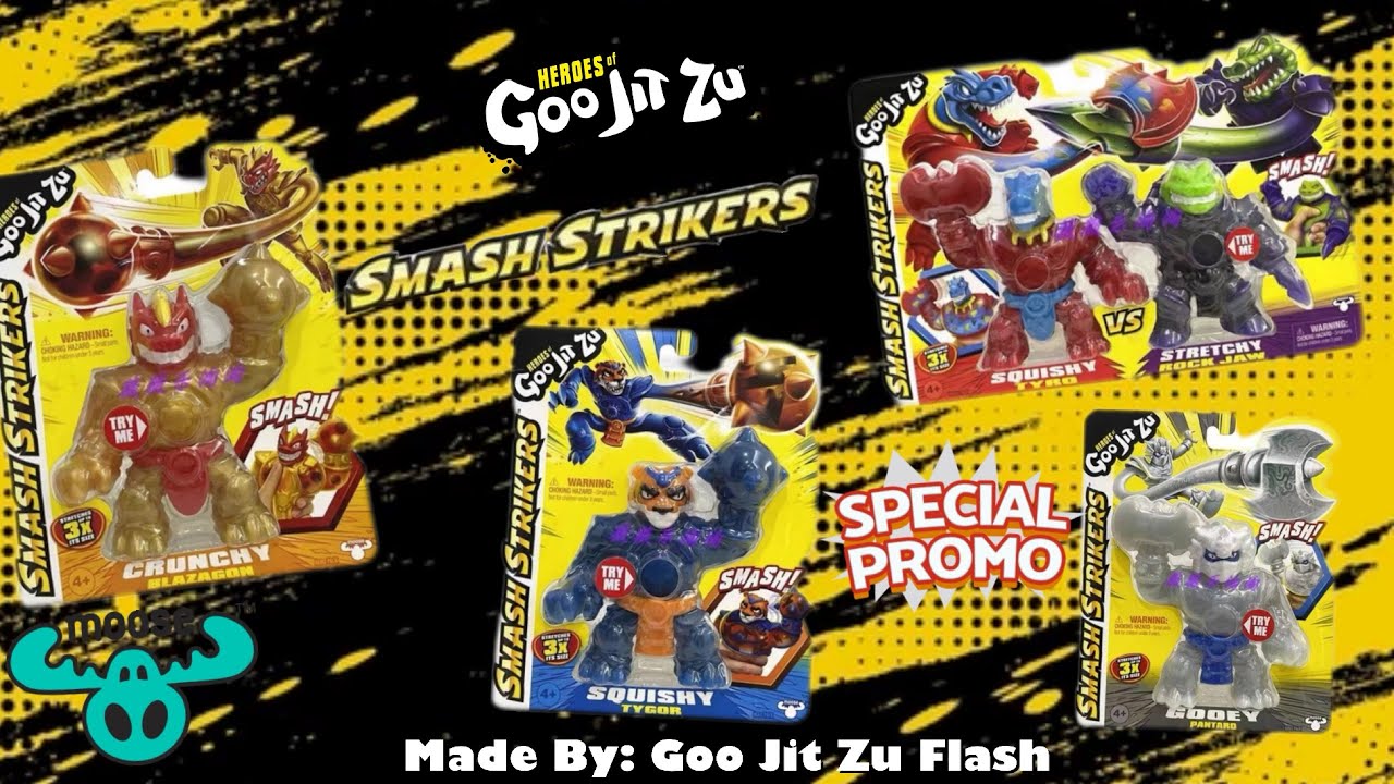 Goo Jit Zu Smash Strikers TV Promo - YouTube