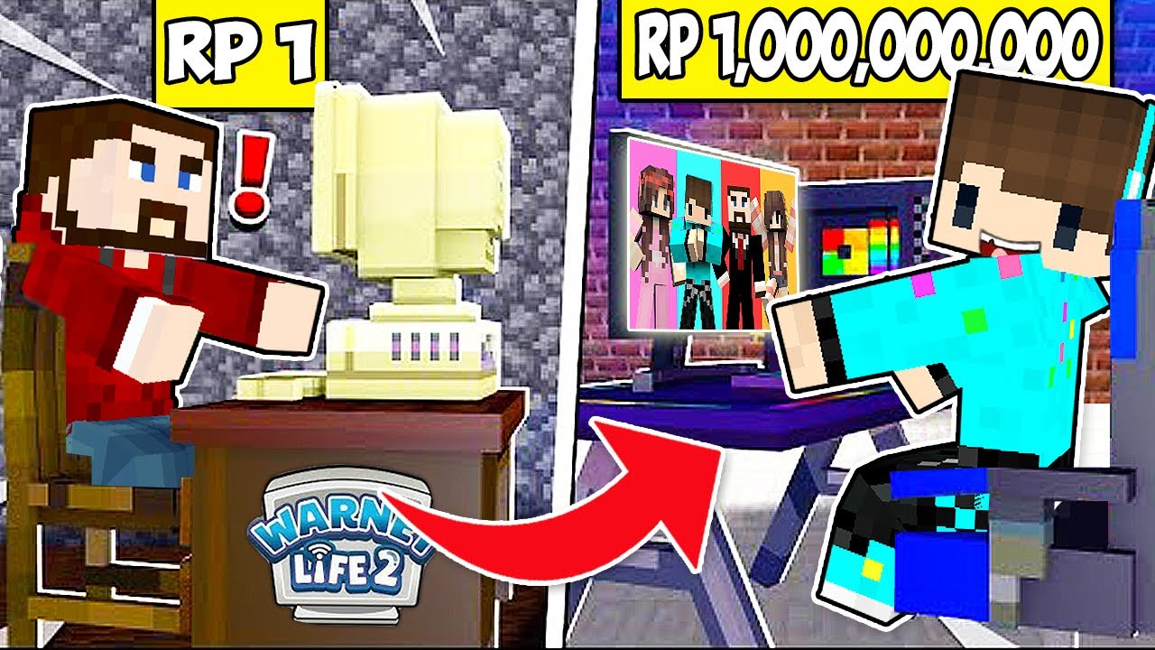 AKHIRNYA WARNET SQUAD CILOK DAN 1,000 YOUTUBER INDONESIA KITA JADI ...