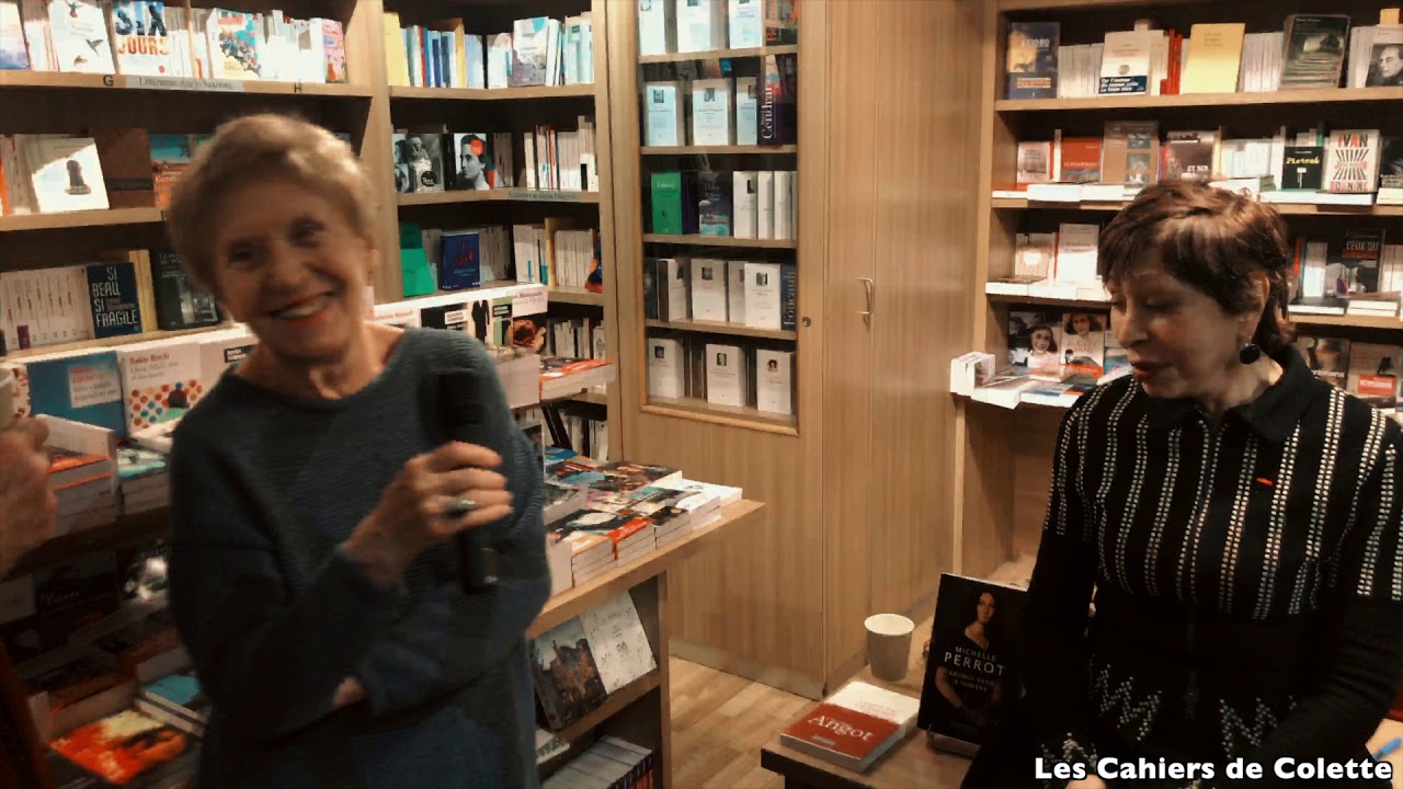 Michelle Perrot - Rencontre à la Librairie Les Cahiers de Colette - YouTube